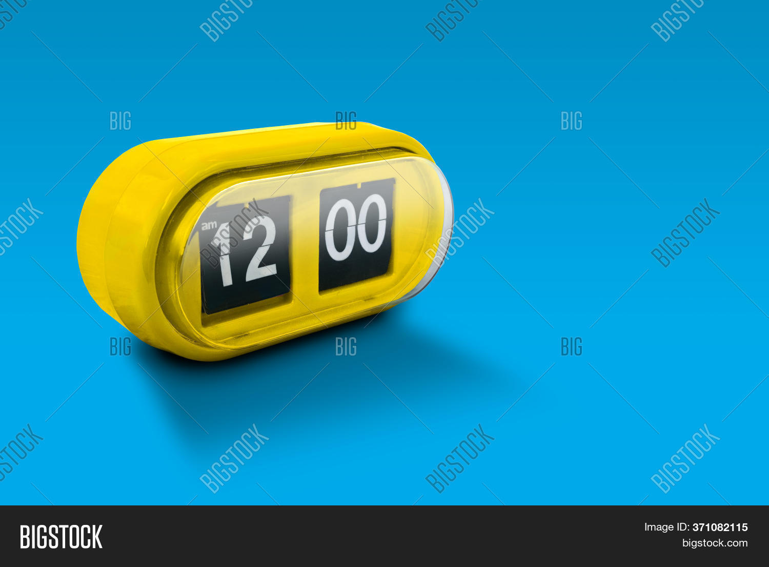 Yellow Alarm Clock Image & Photo (Free Trial) | Bigstock