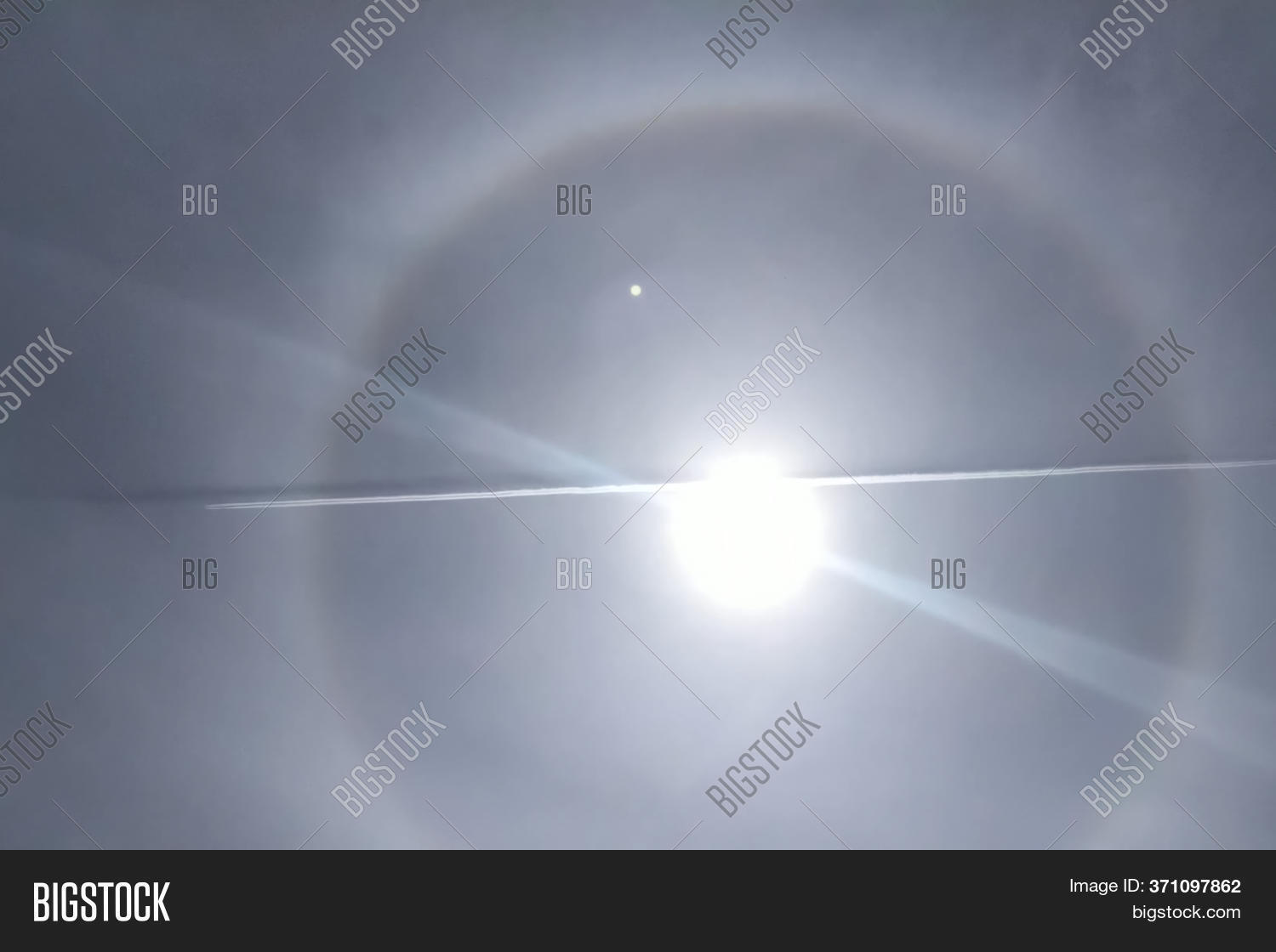 Phenomenon Halo Sky. Image & Photo (Free Trial) | Bigstock
