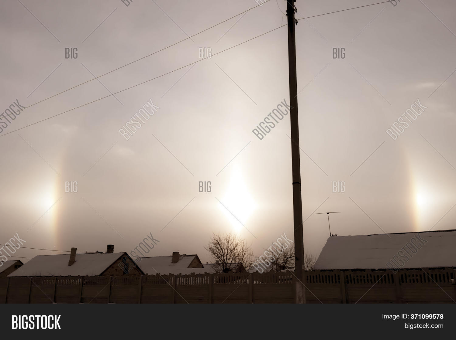 Phenomenon Halo Sky. Image & Photo (Free Trial) | Bigstock