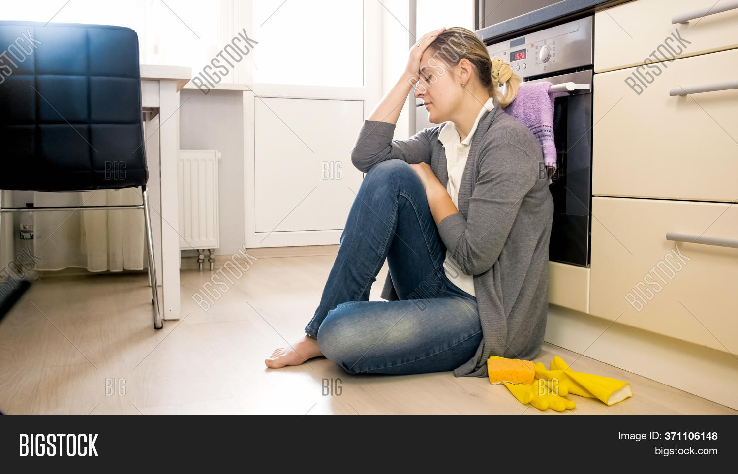 Youg Tired Woman Image & Photo (Free Trial) | Bigstock