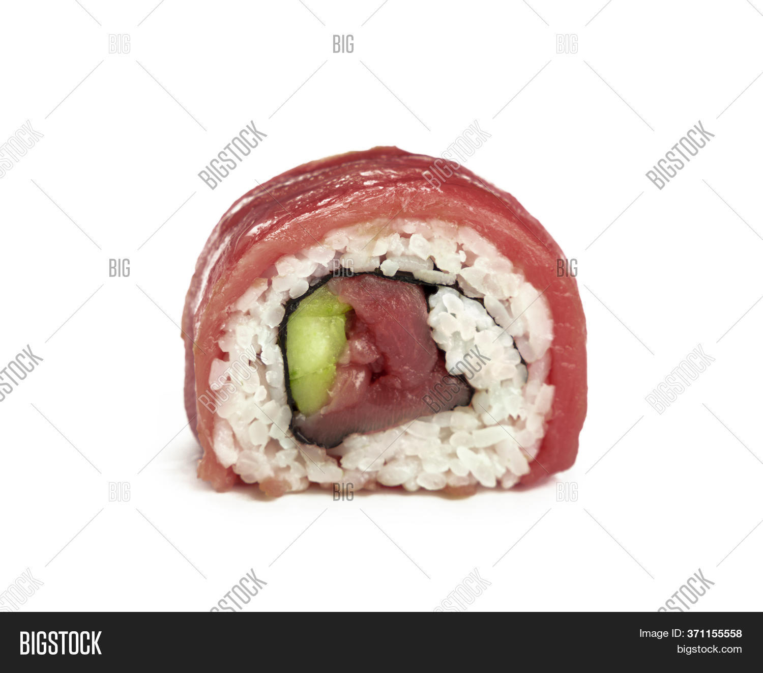 Close One Sushi Roll Image & Photo (Free Trial) | Bigstock