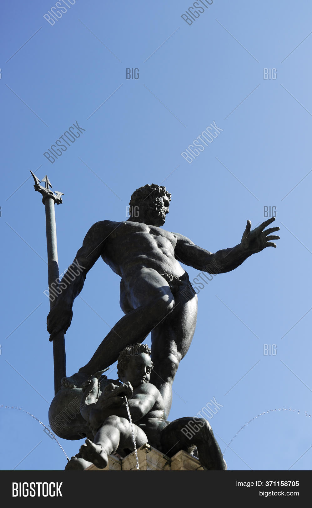 Antique Statue Neptune Image & Photo (Free Trial) | Bigstock