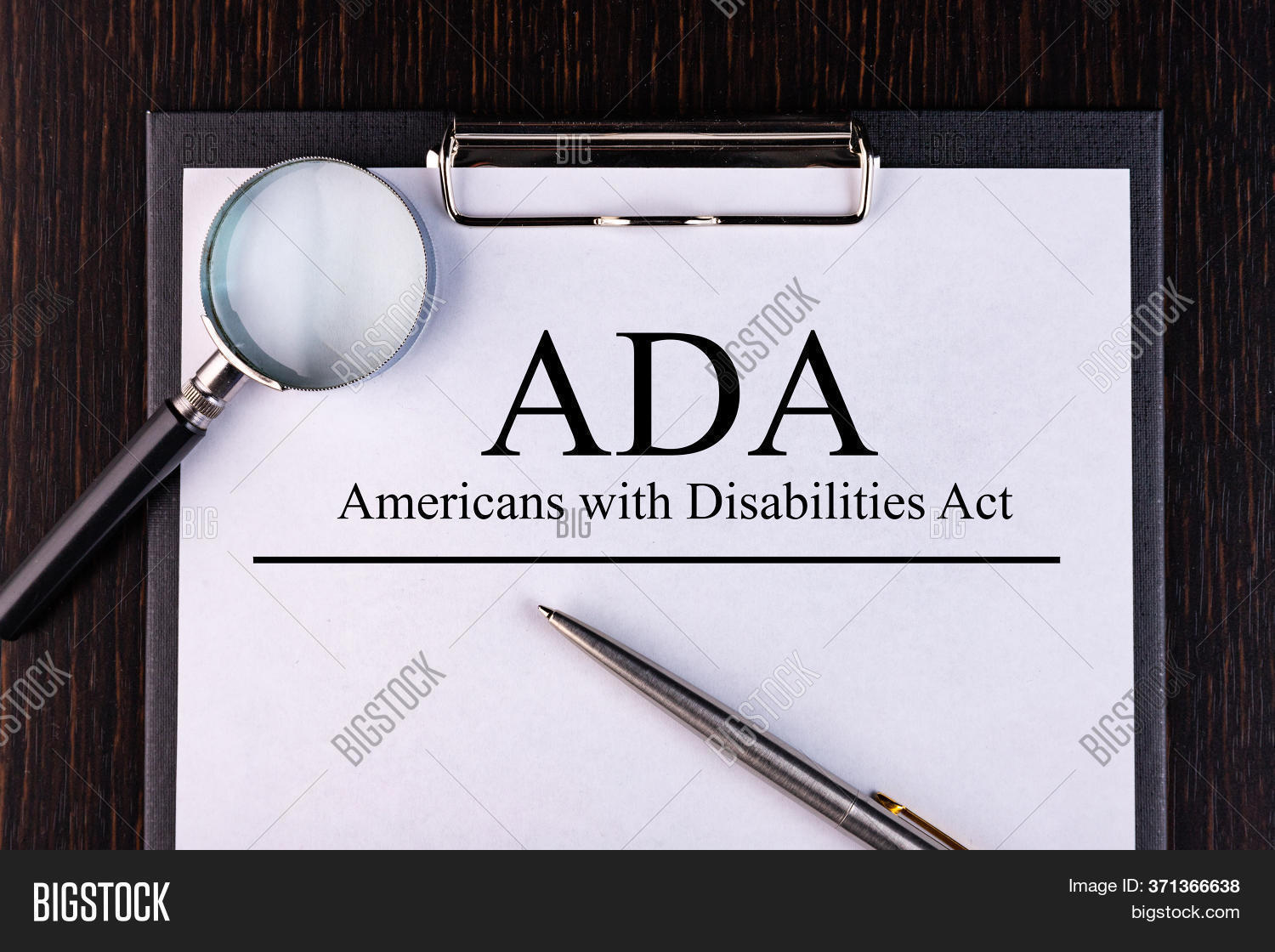 Text Ada Act. Written Image & Photo (Free Trial) | Bigstock