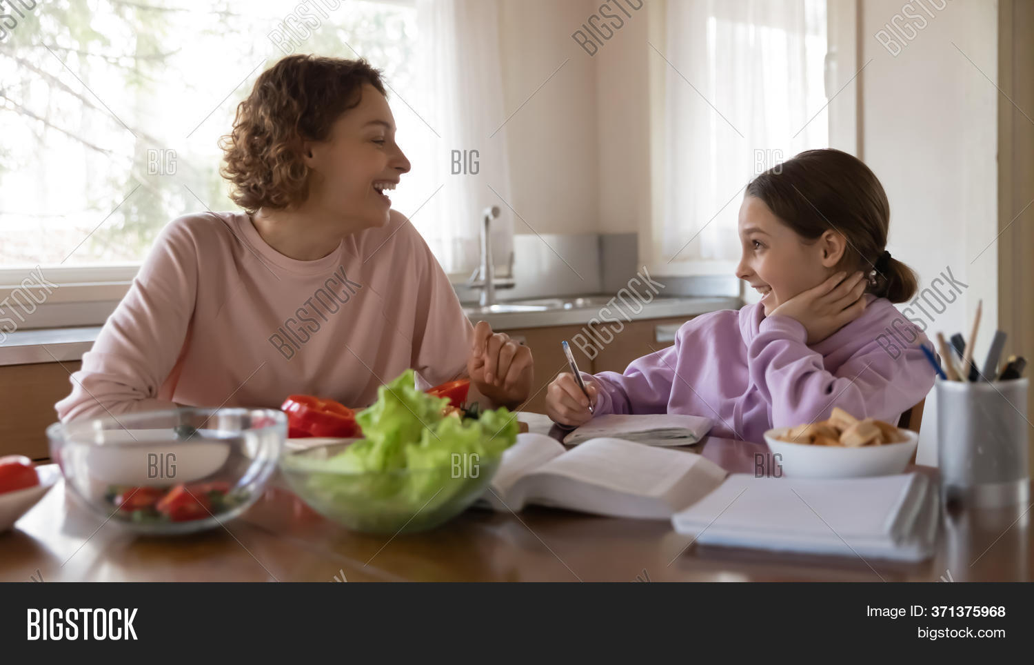 Smiling Mom Teen Image & Photo (Free Trial) | Bigstock
