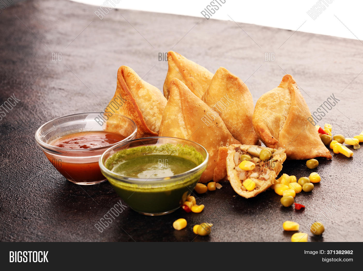 Vegetarian Samsa Image & Photo (Free Trial) | Bigstock