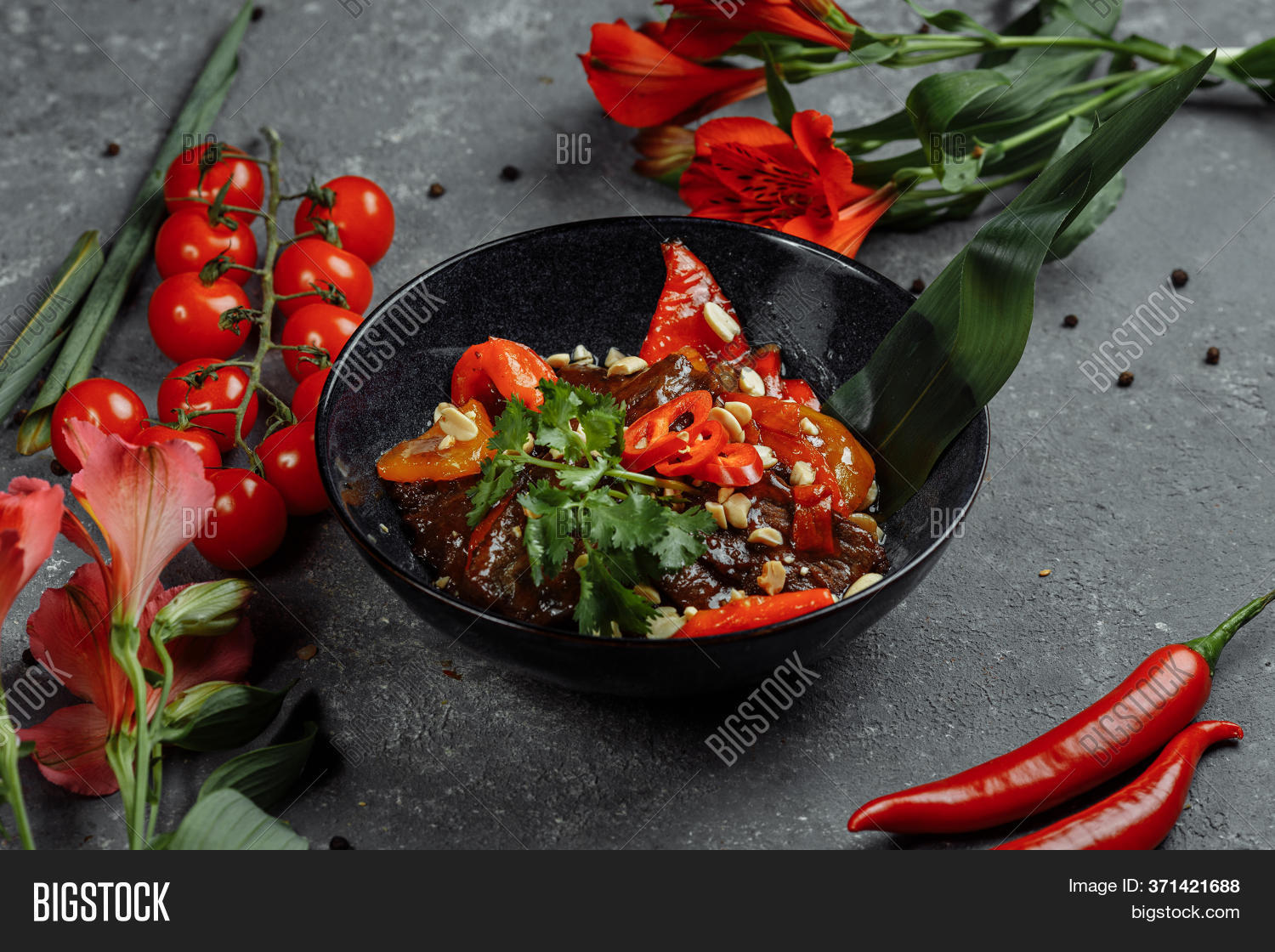 Beef Wok. Traditional Image & Photo (Free Trial) | Bigstock