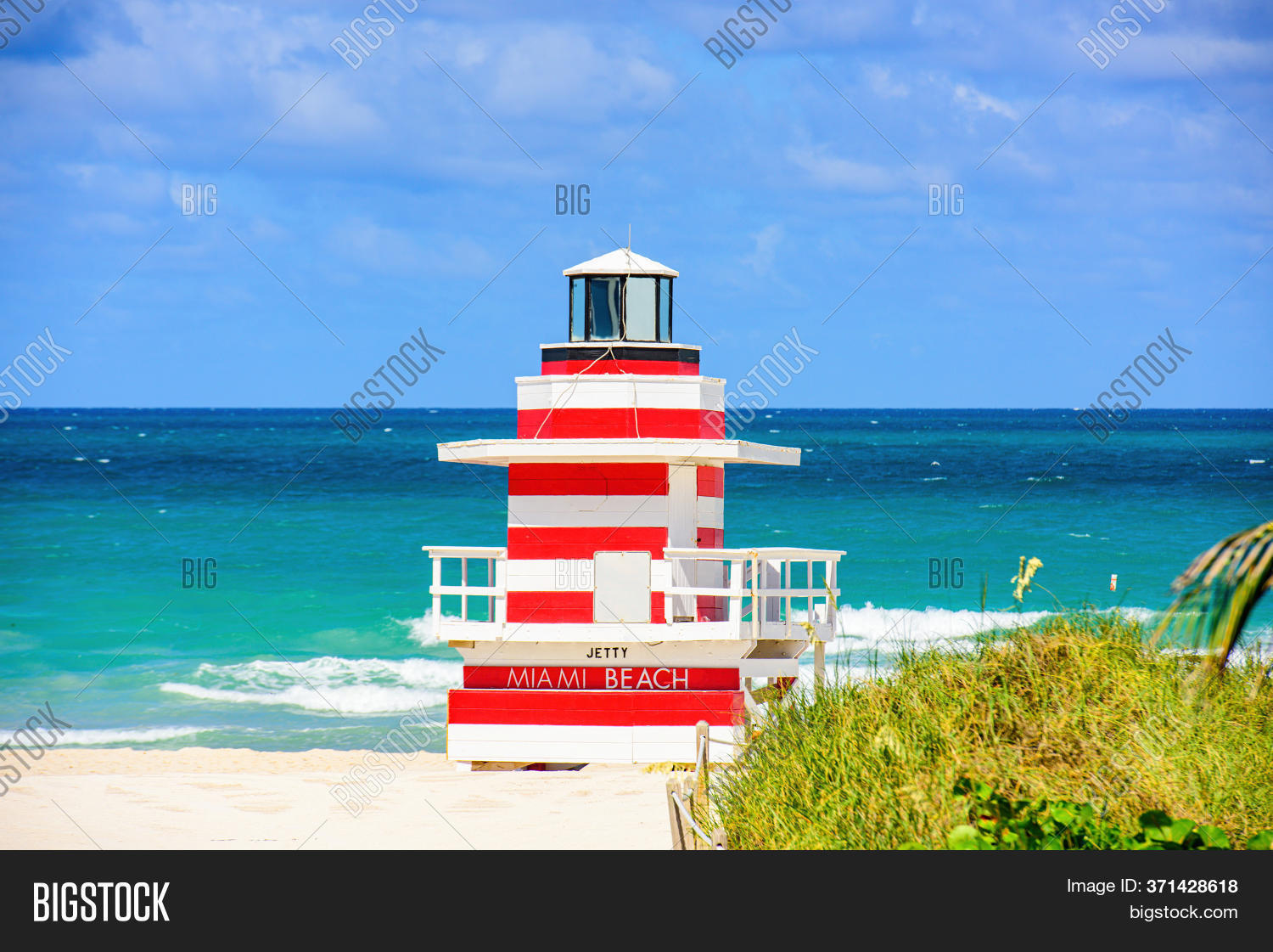 Lifeguard Tower Miami Image & Photo (Free Trial) | Bigstock