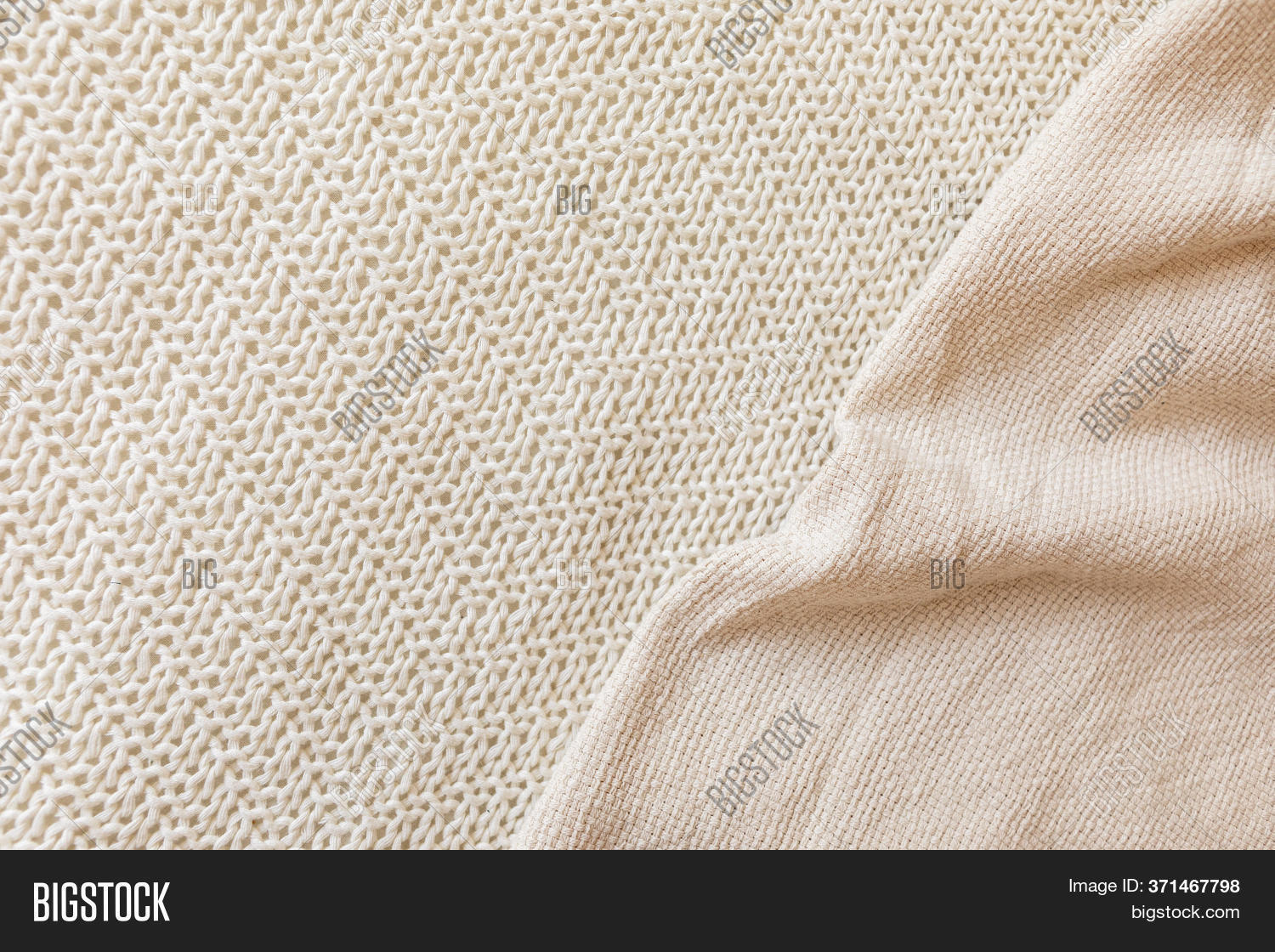 Two Soft Beige Knitted Image & Photo (Free Trial) | Bigstock
