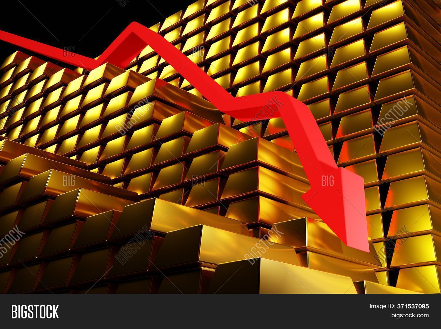 Gold Prices Falling Image & Photo (Free Trial) | Bigstock