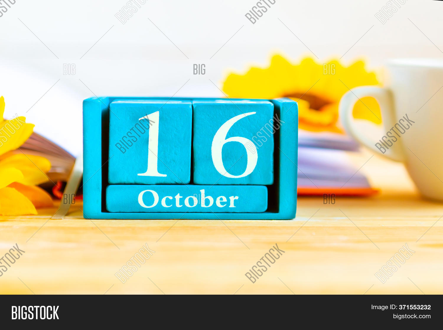 October 16 On Wooden Image & Photo (Free Trial) | Bigstock