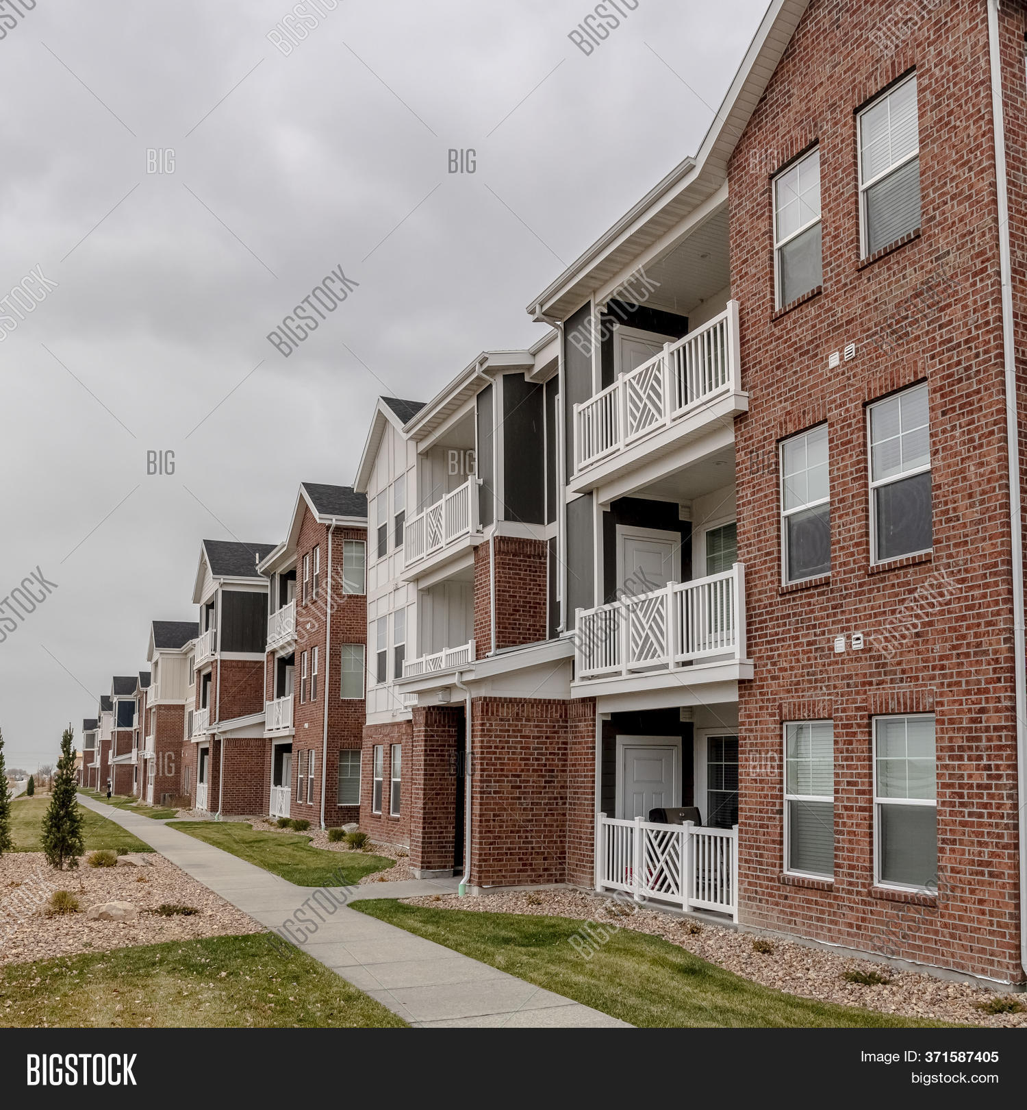 Square Modern Brick Image & Photo (Free Trial) | Bigstock