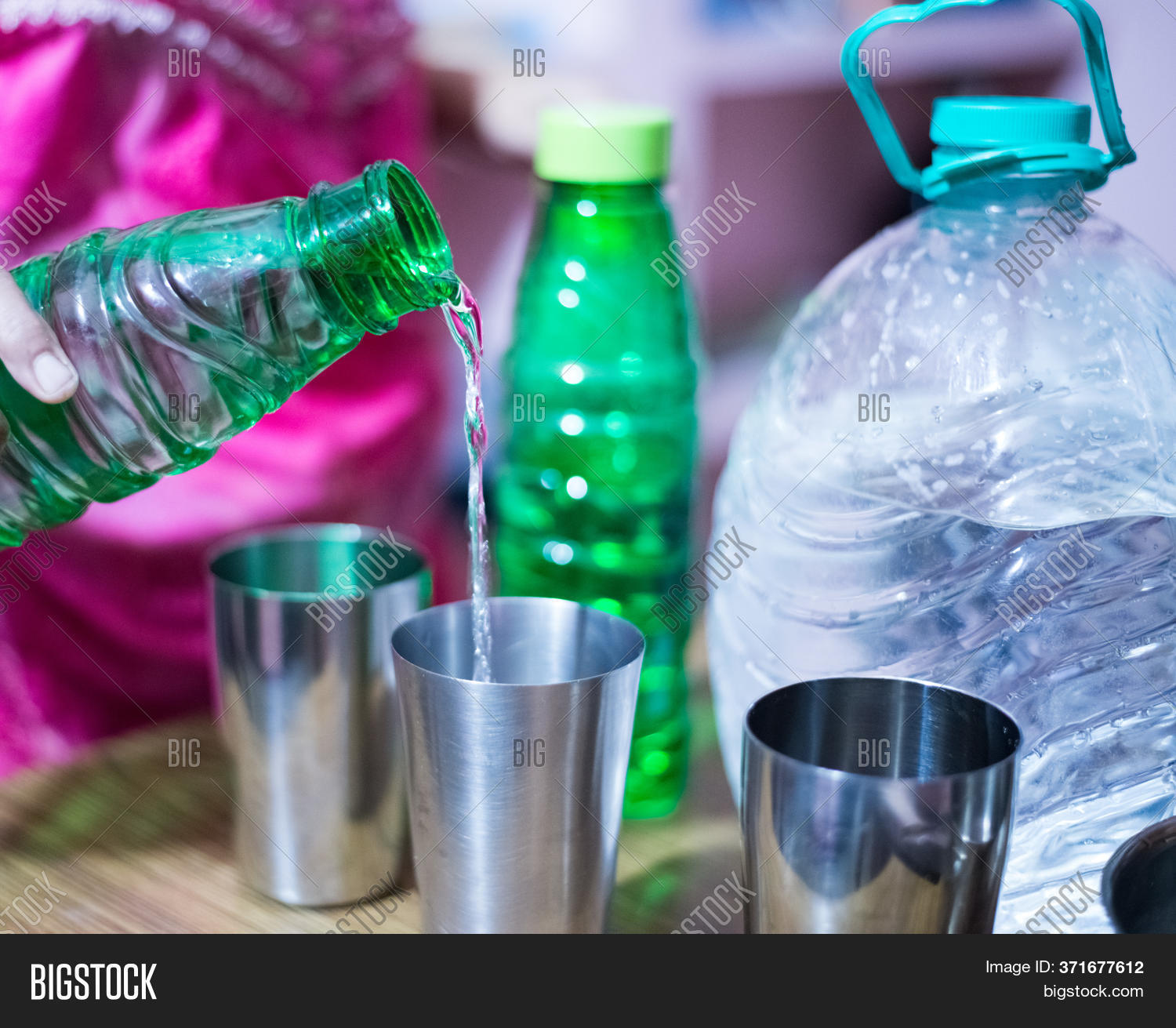 Indian Woman Pouring Image & Photo (Free Trial) | Bigstock