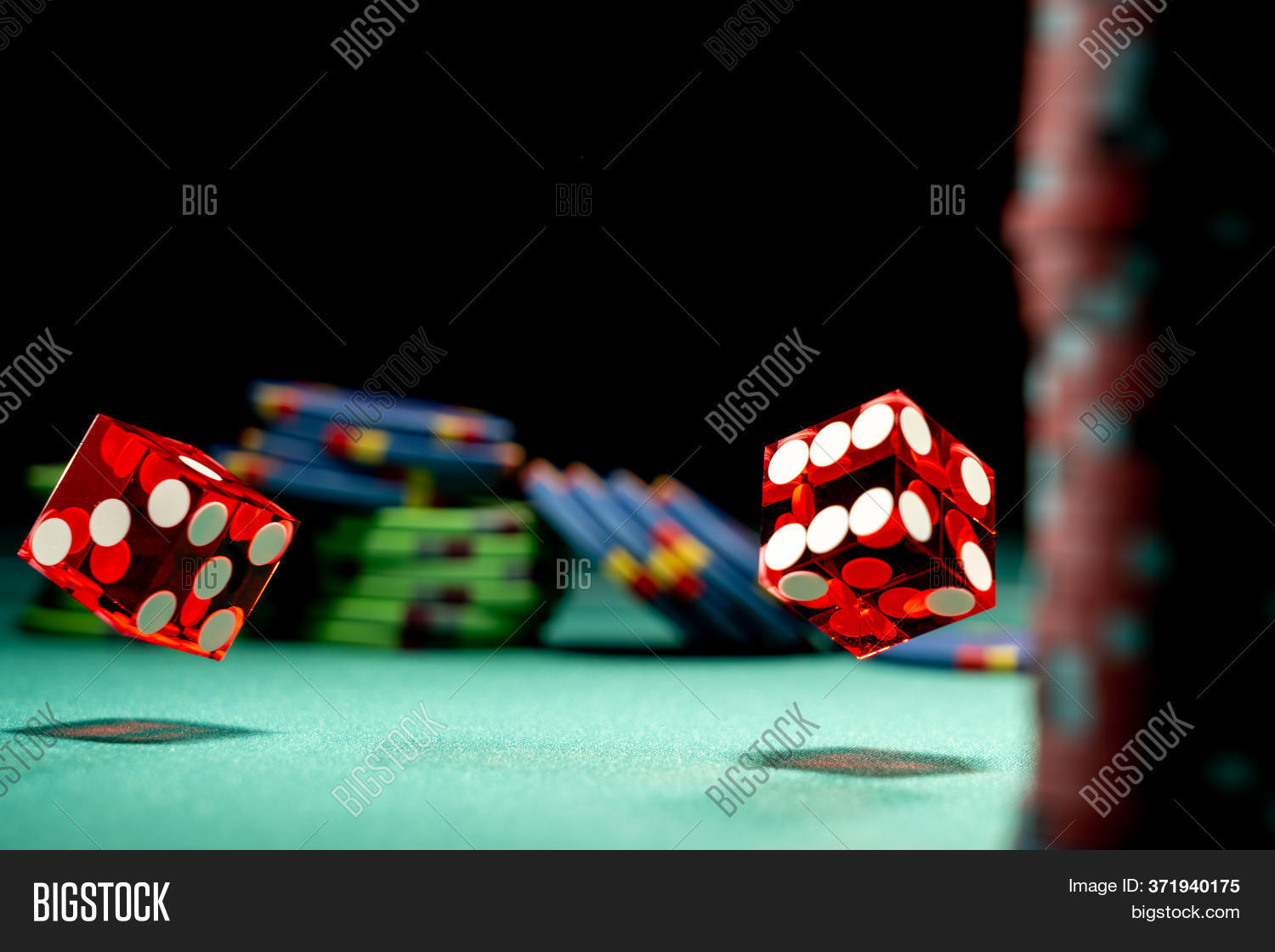 Casino Craps Dice Image & Photo (Free Trial) | Bigstock