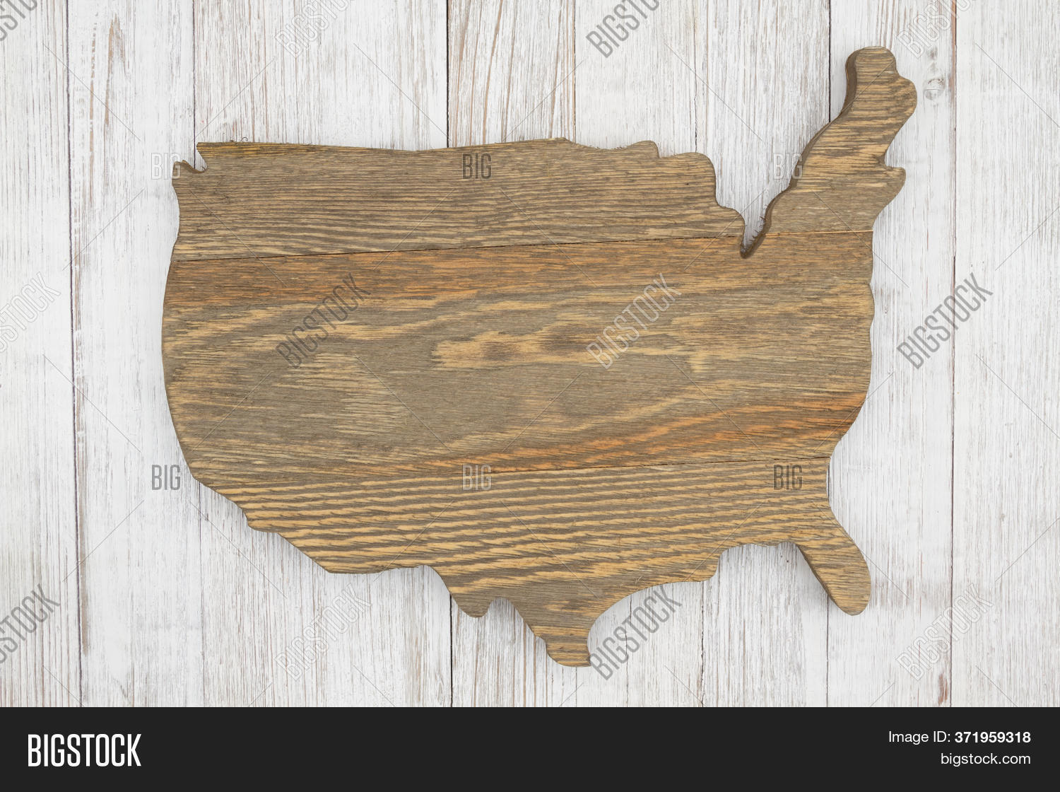 Wood Map Usa On Image & Photo (Free Trial) | Bigstock