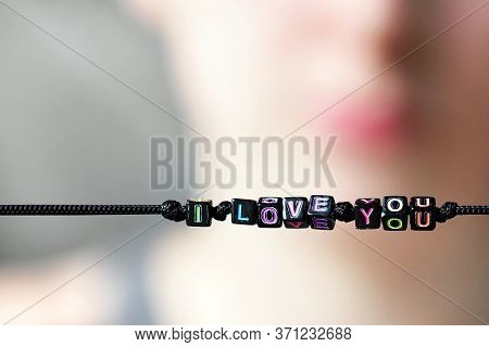 Letters Strung On Cord Image & Photo (Free Trial) | Bigstock