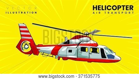 Helicopter - Vector Vector & Photo (Free Trial) | Bigstock