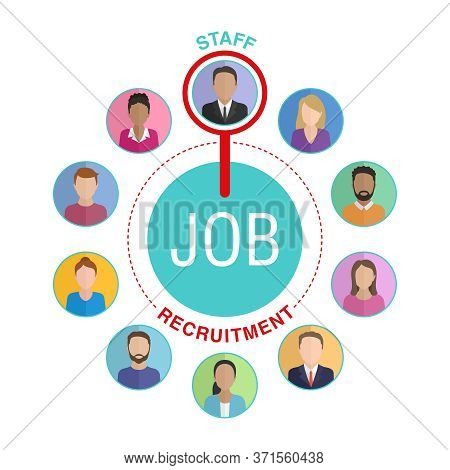 Staff Recruitment Vector & Photo (Free Trial) | Bigstock