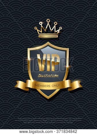 Vip Invitation Shiny Vector & Photo (Free Trial) | Bigstock