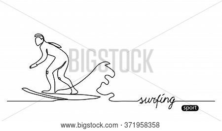 Surfer Silhouette Vector & Photo (Free Trial) | Bigstock