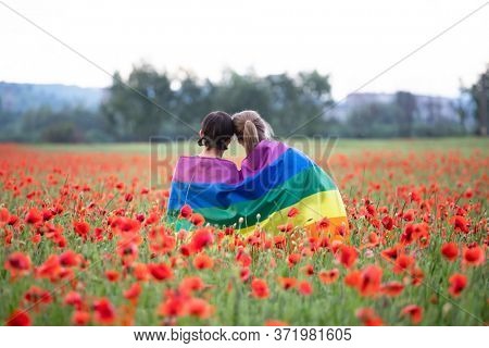 Lesbian Couple Hugging Image & Photo (Free Trial) | Bigstock