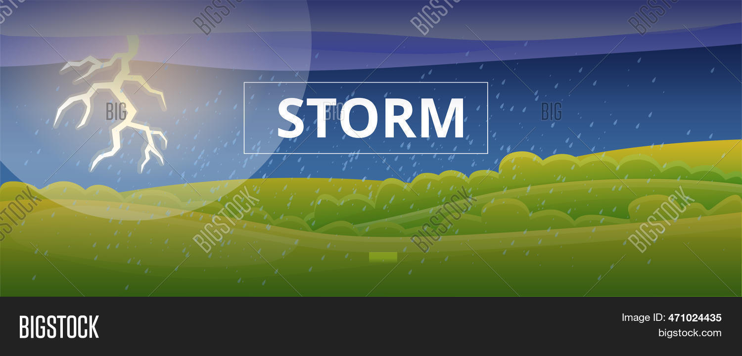 Storm Concept Banner. Image & Photo (Free Trial) | Bigstock