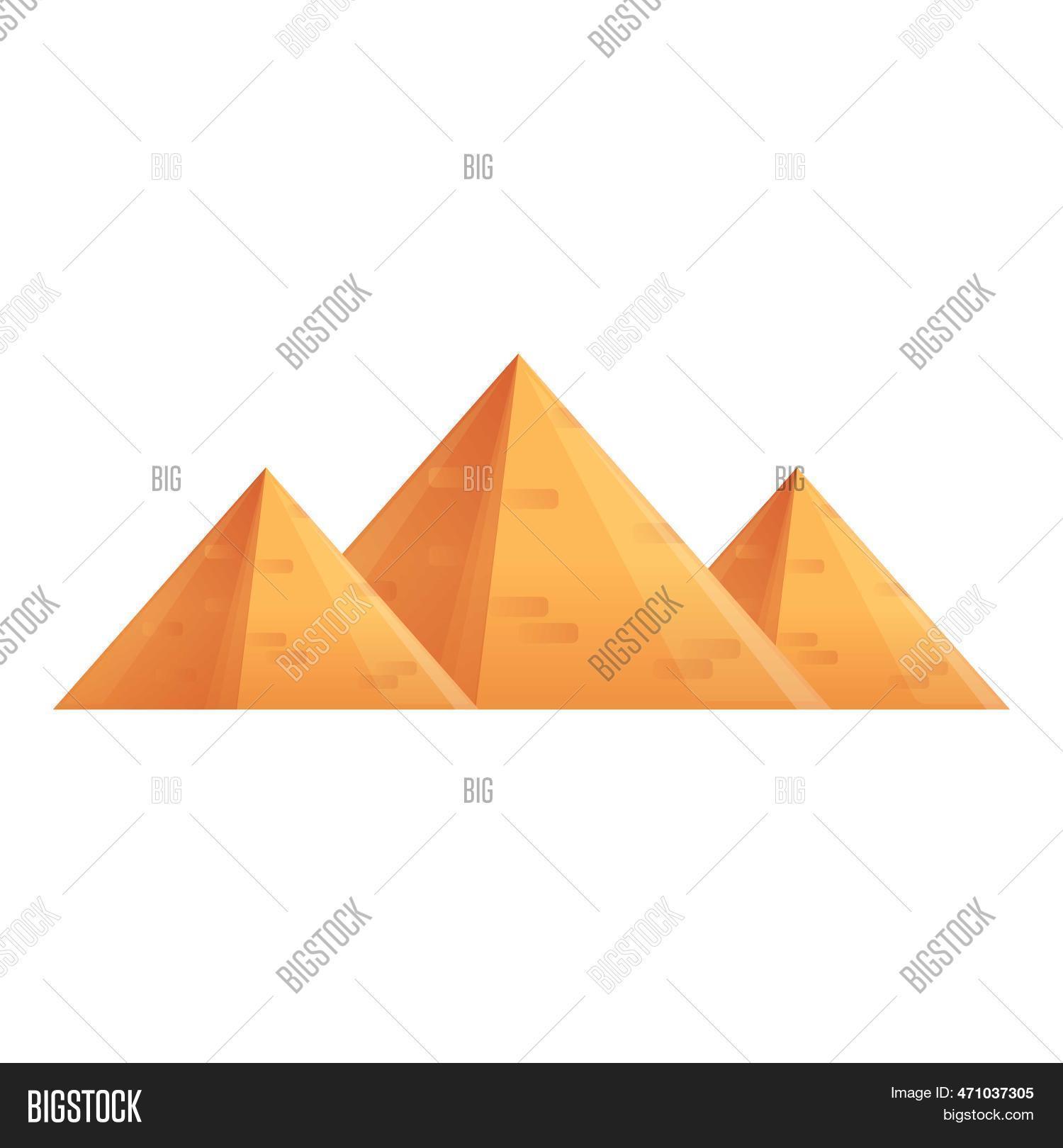 Egypt Pyramid Icon. Image & Photo (Free Trial) | Bigstock