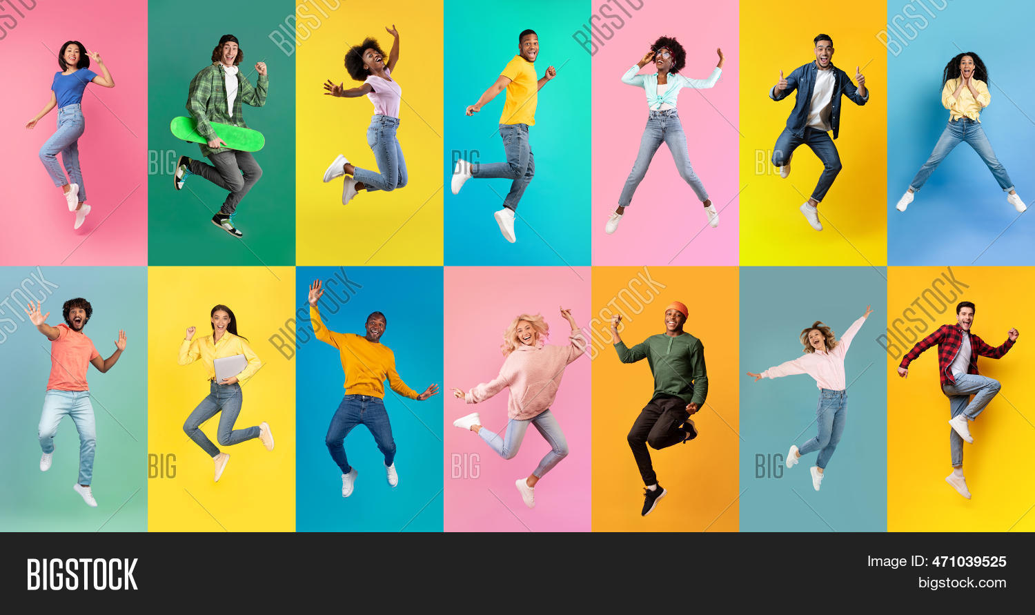 Hooray. Group Happy Image & Photo (Free Trial) | Bigstock