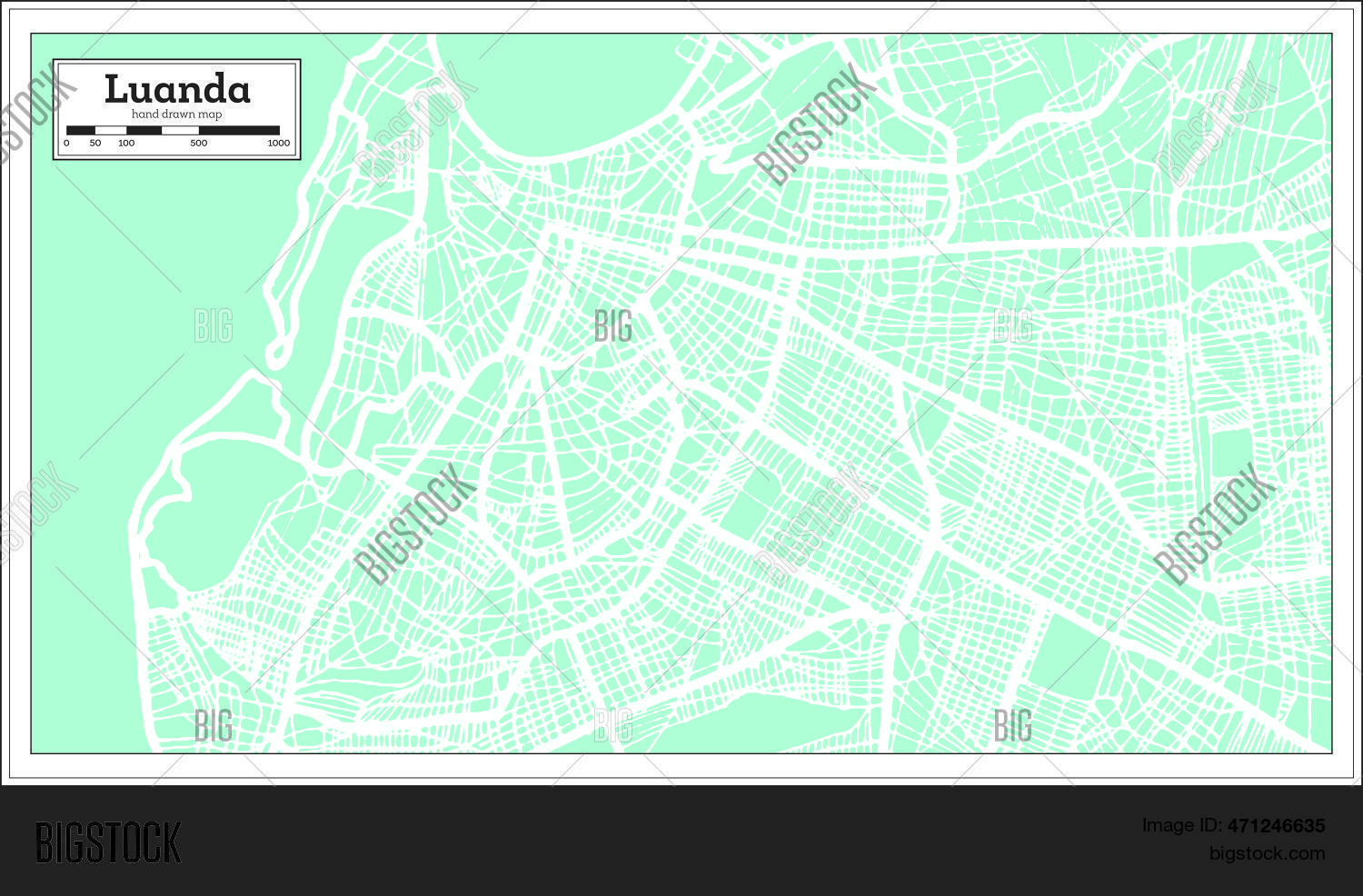 Luanda Angola City Vector & Photo (Free Trial) | Bigstock Luanda Angola City Vector & Photo (Free Trial) | Bigstock