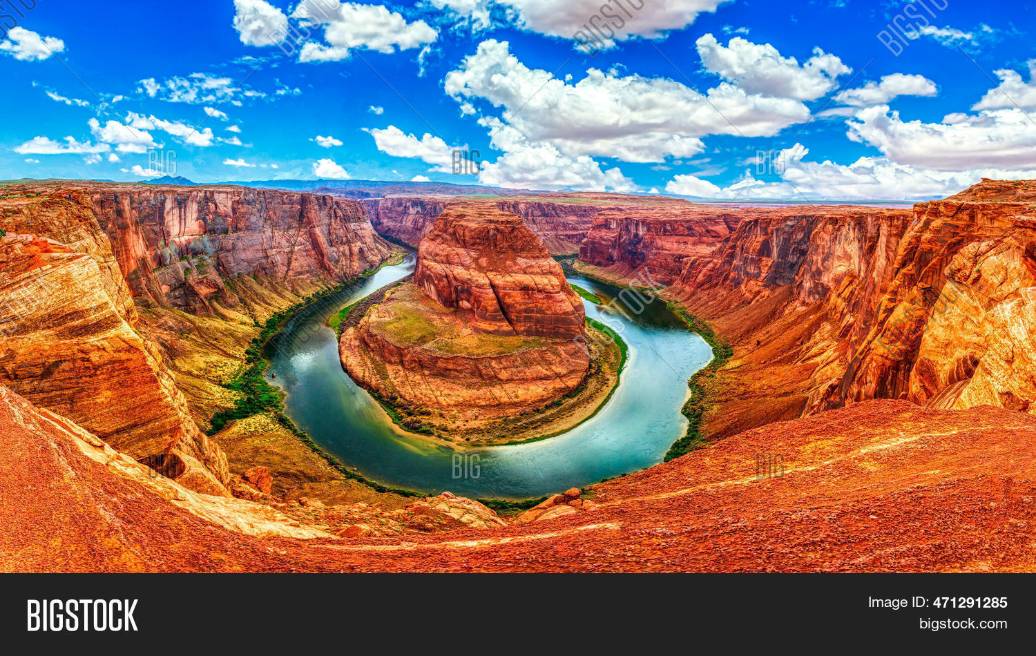 Horseshoe Bend Meander Image & Photo (Free Trial) | Bigstock