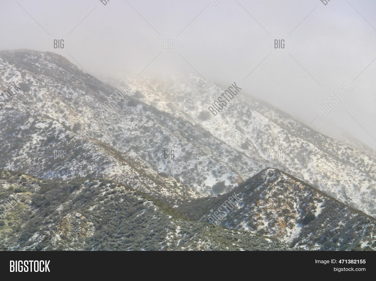 Snow Covered Chaparral Image & Photo (Free Trial) | Bigstock