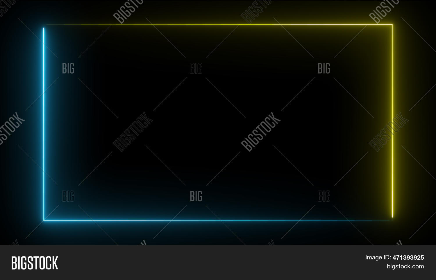 Neon Glowing Frame Image & Photo (Free Trial) | Bigstock