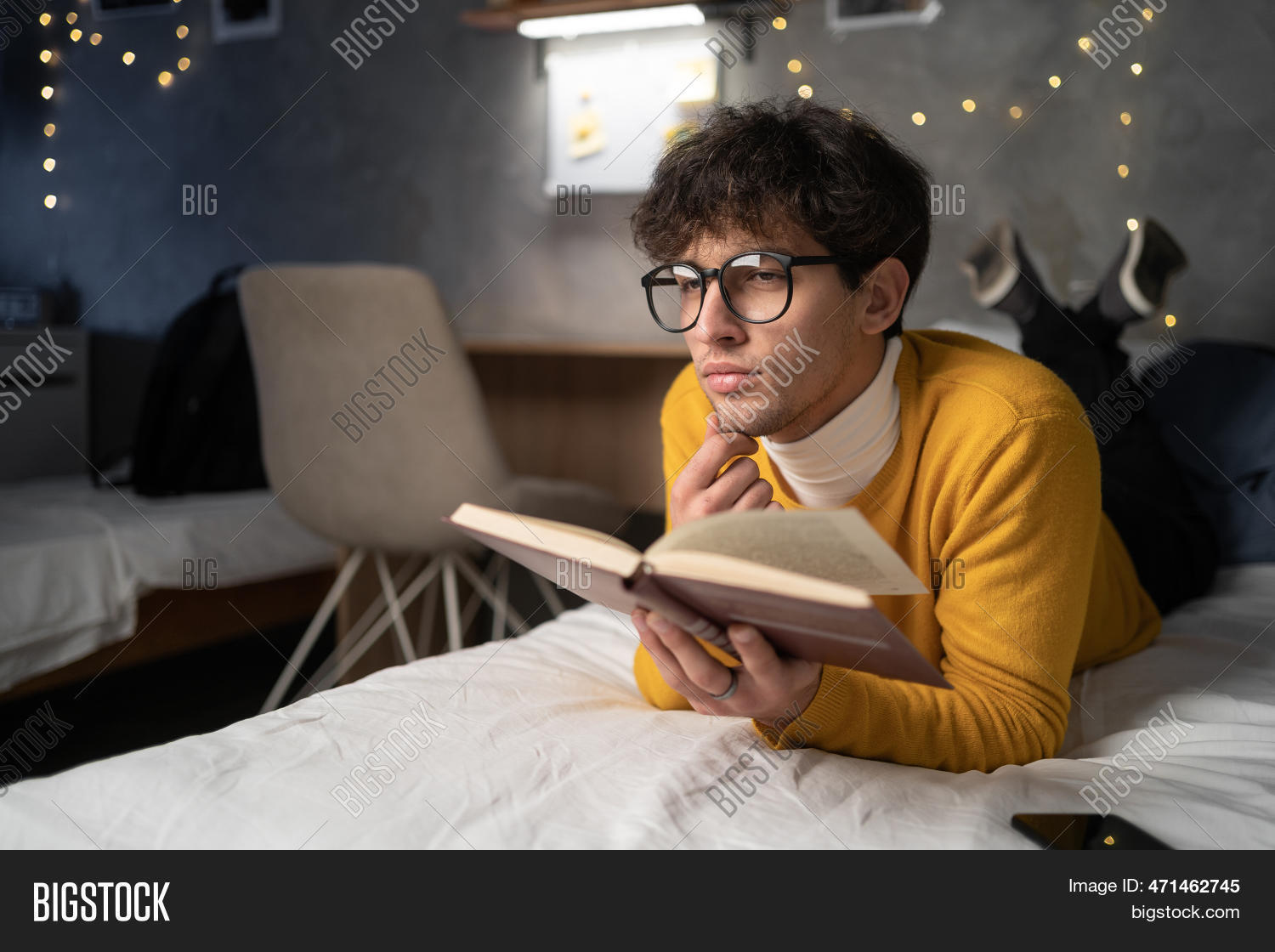 Teenage Boy Reading Image & Photo (Free Trial) | Bigstock