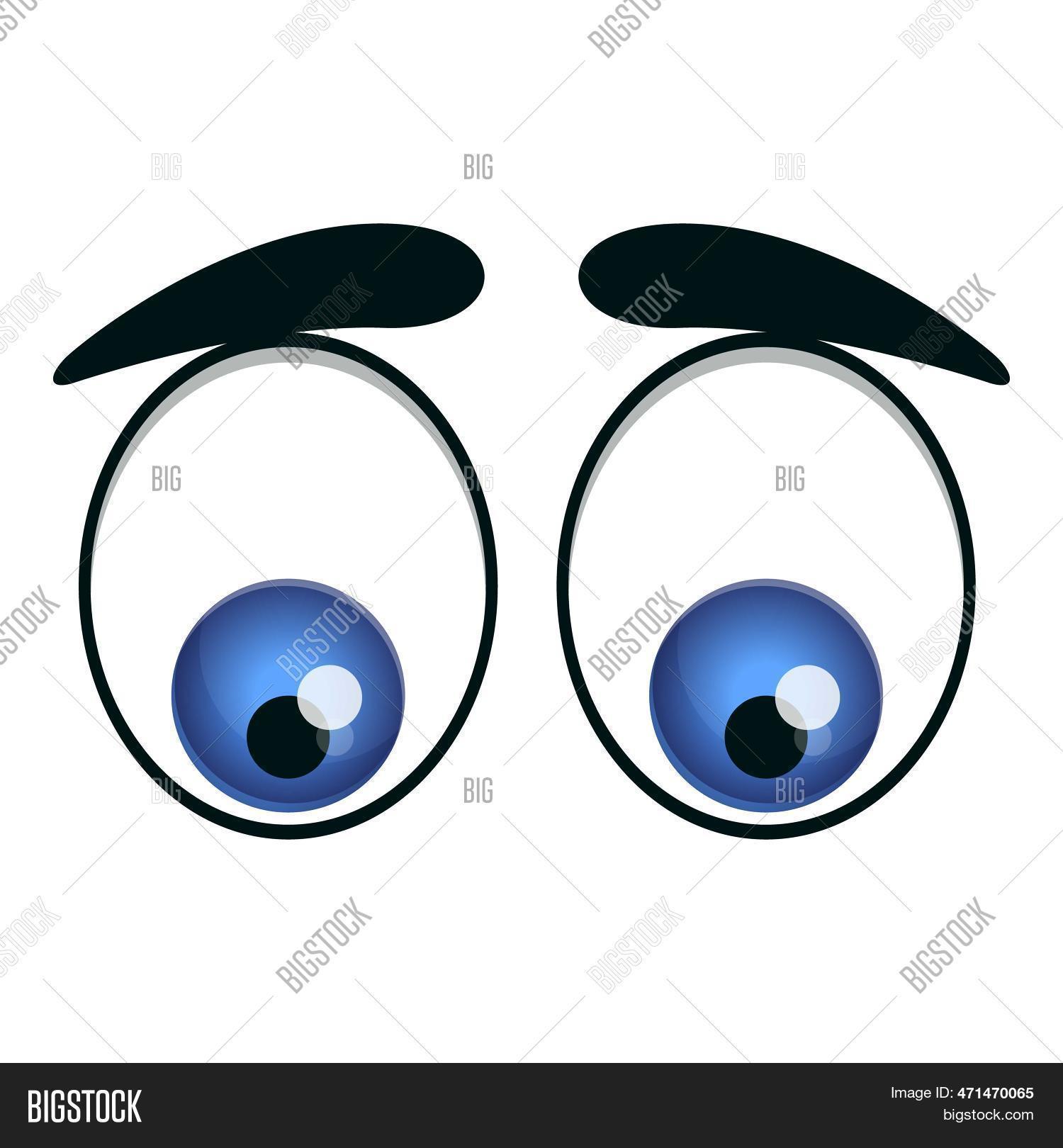 Looking Eyes Icon. Image & Photo (Free Trial) | Bigstock