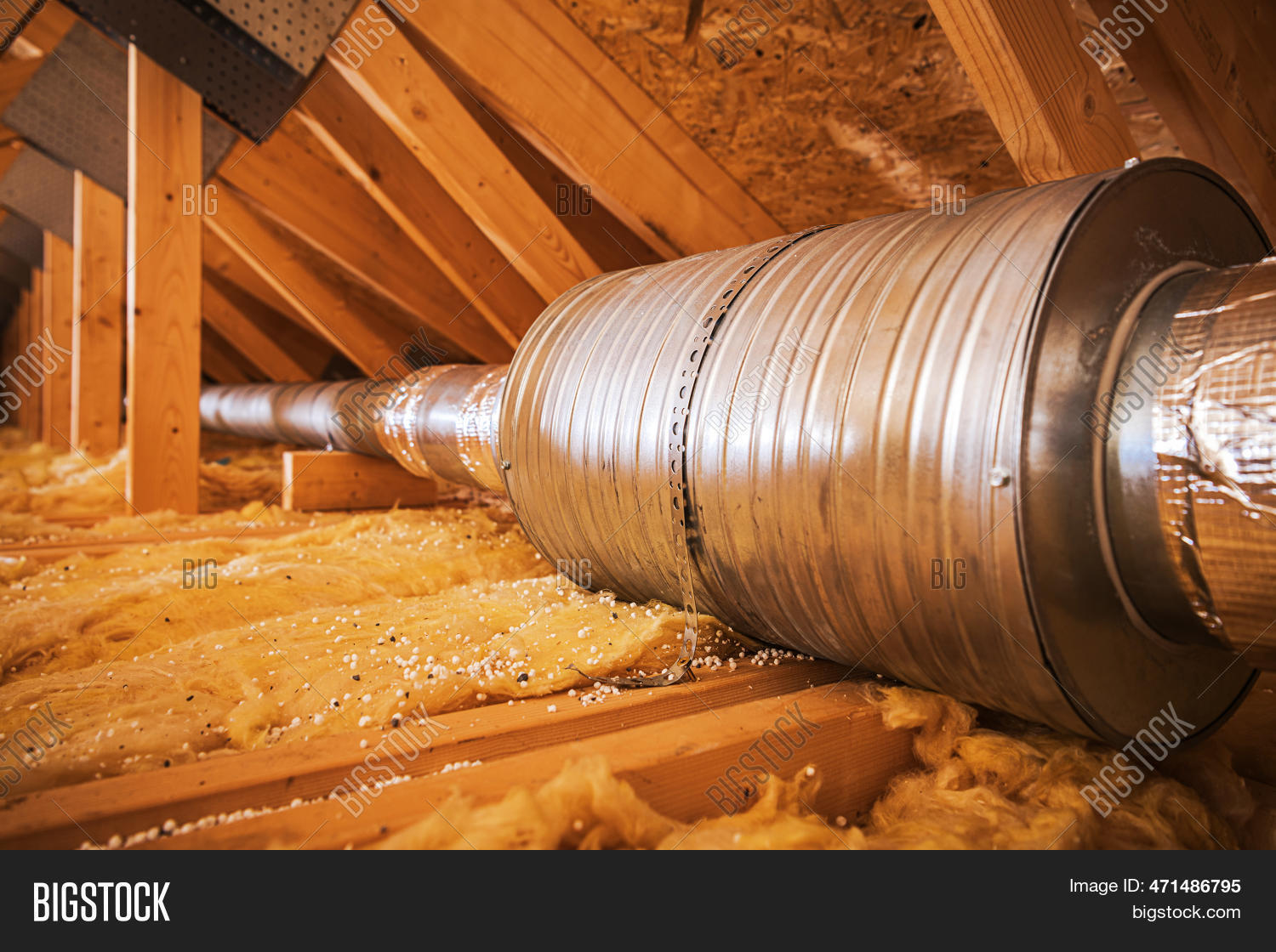 Closeup Hvac Air Duct Image & Photo (Free Trial) | Bigstock