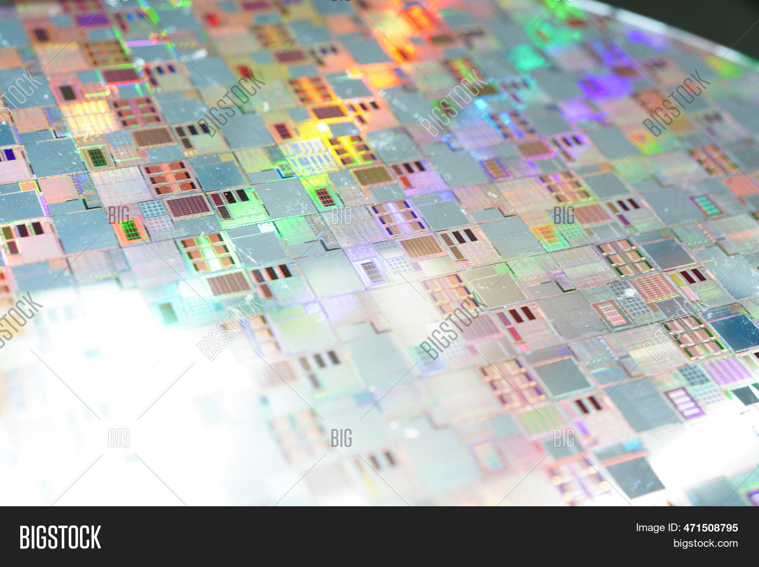 Silicon Wafer Image & Photo (Free Trial) | Bigstock
