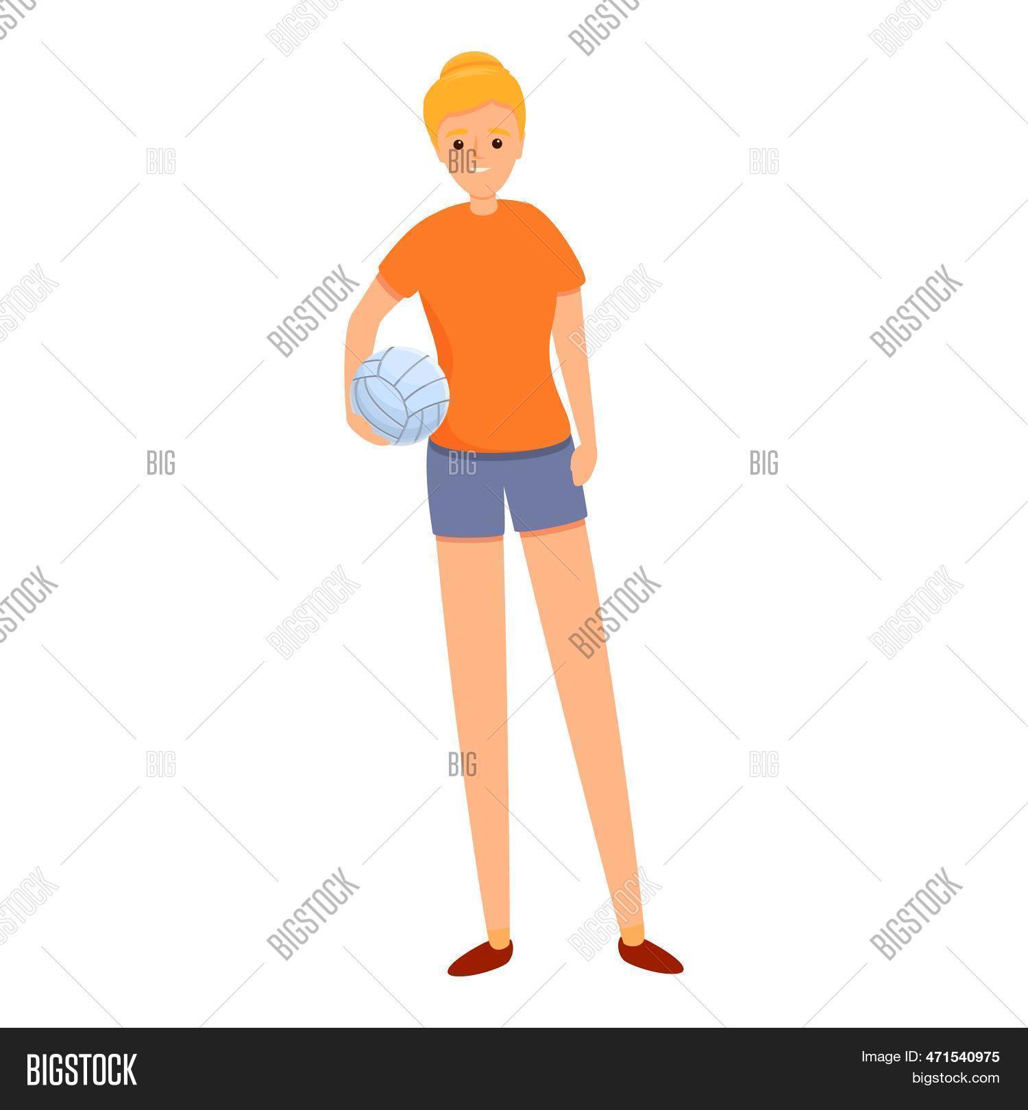 Happy Volleyball Image & Photo (Free Trial) | Bigstock