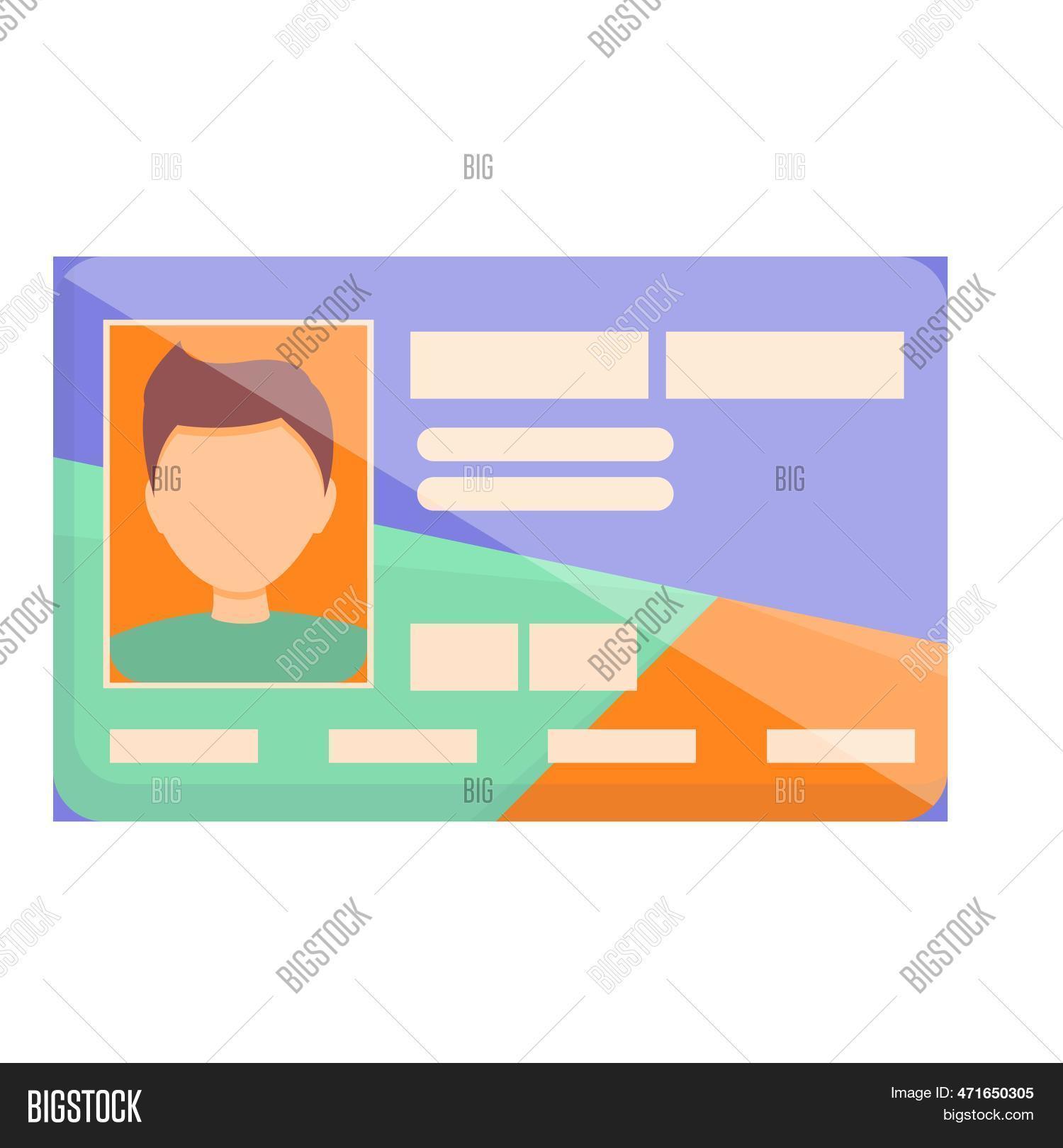 Id Card Code Icon. Image & Photo (Free Trial) | Bigstock