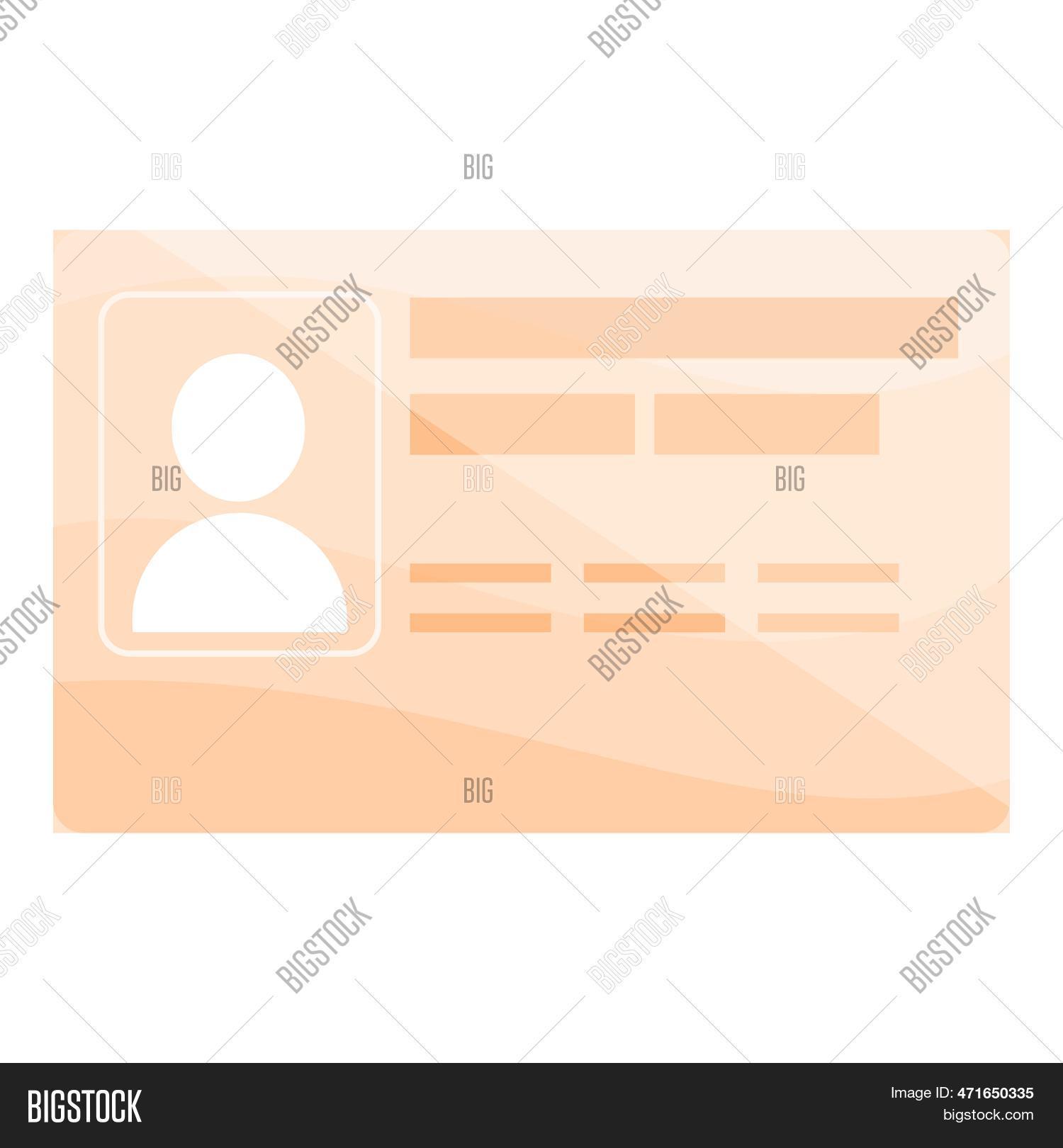Id Card Person Icon. Image & Photo (Free Trial) | Bigstock