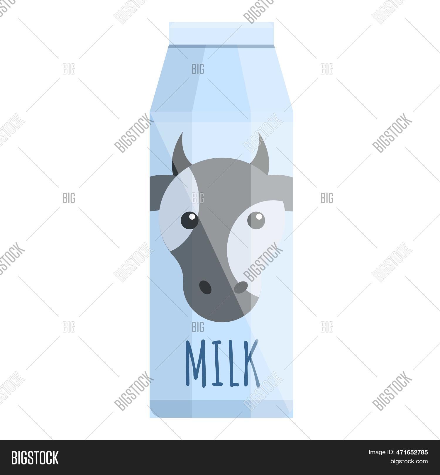Milk Pack Icon. Image & Photo (Free Trial) | Bigstock
