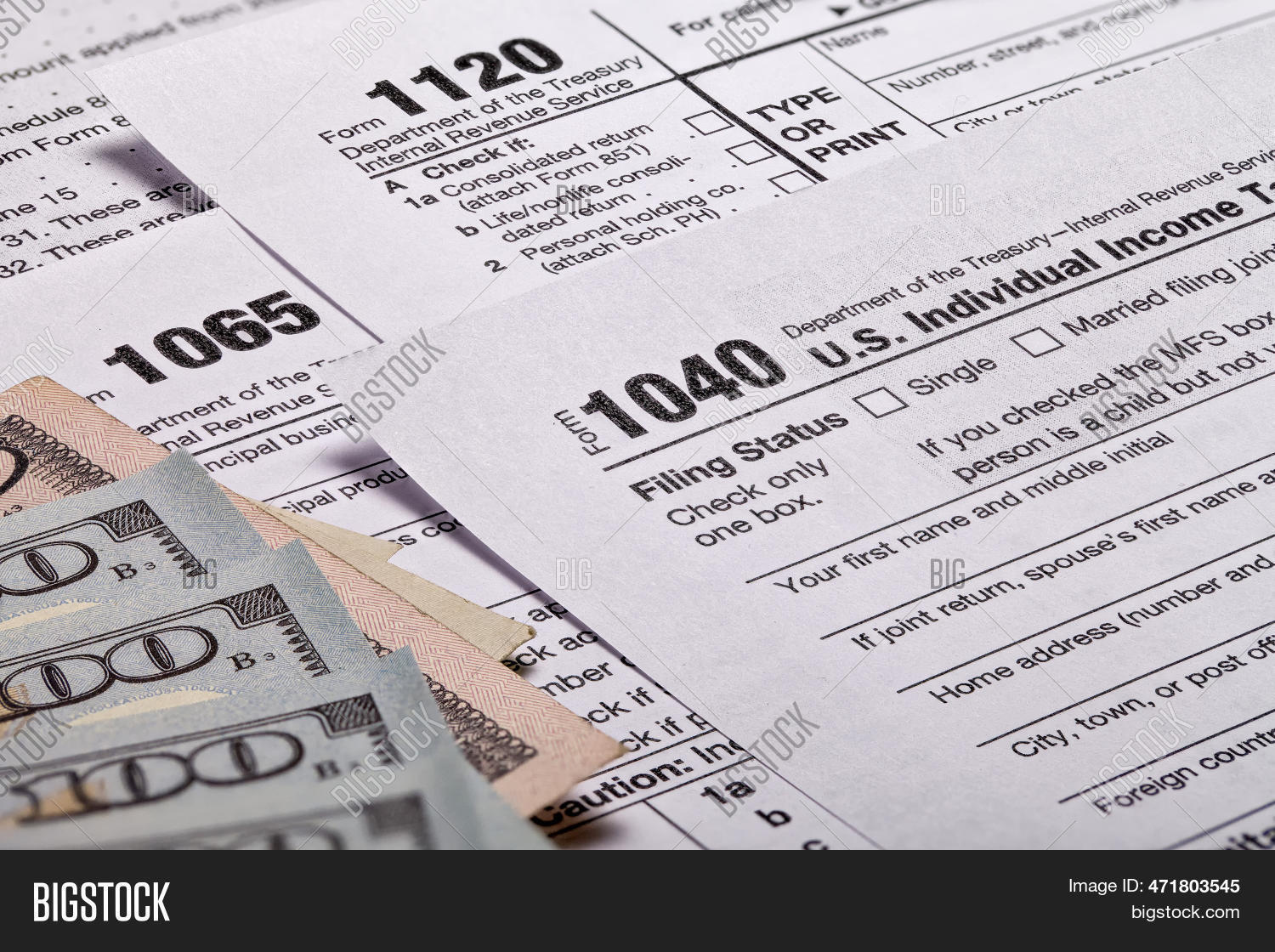Income Tax Instruction Image & Photo (Free Trial) | Bigstock