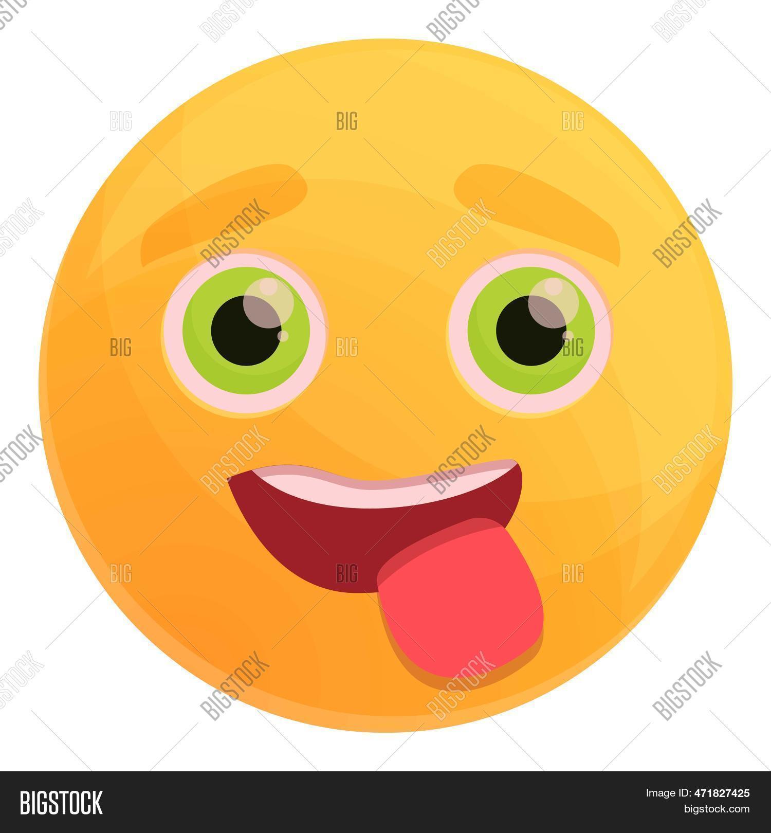 Playful Emoticon Icon Image & Photo (Free Trial) | Bigstock
