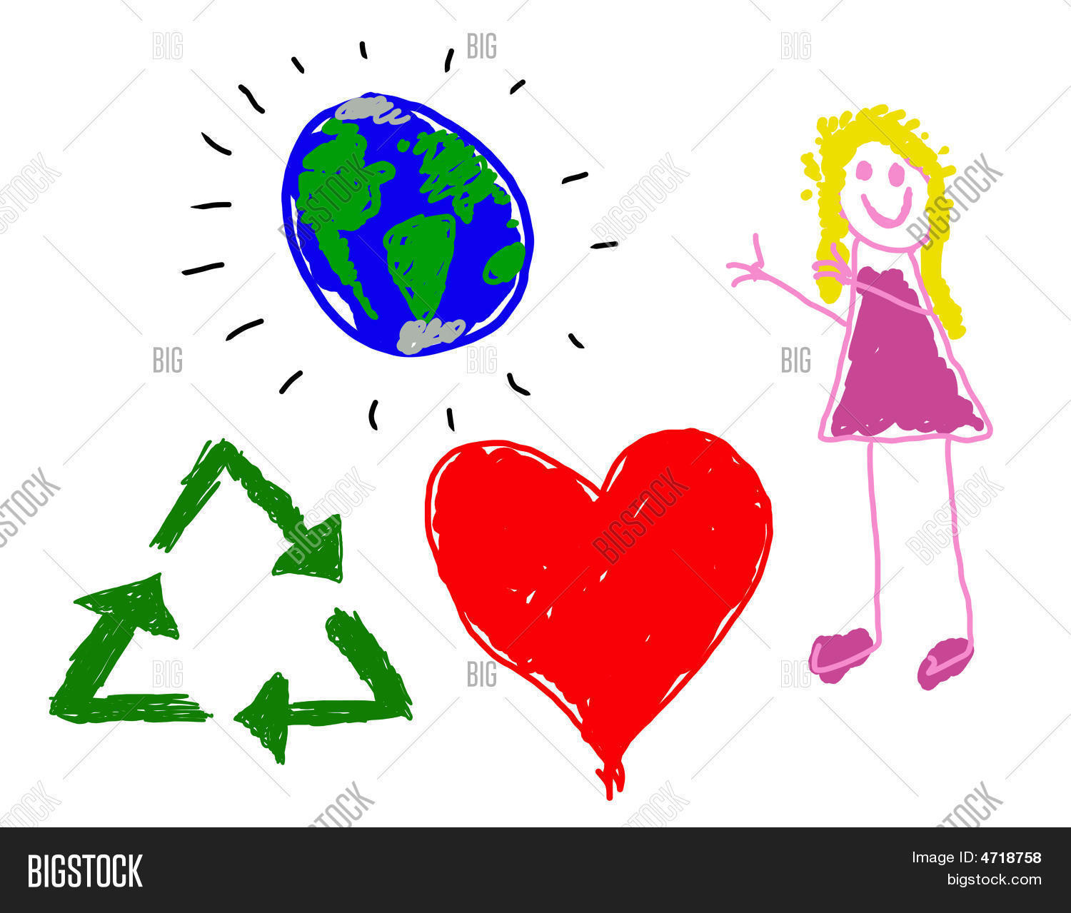 Child's Love Earth Image & Photo (Free Trial) | Bigstock