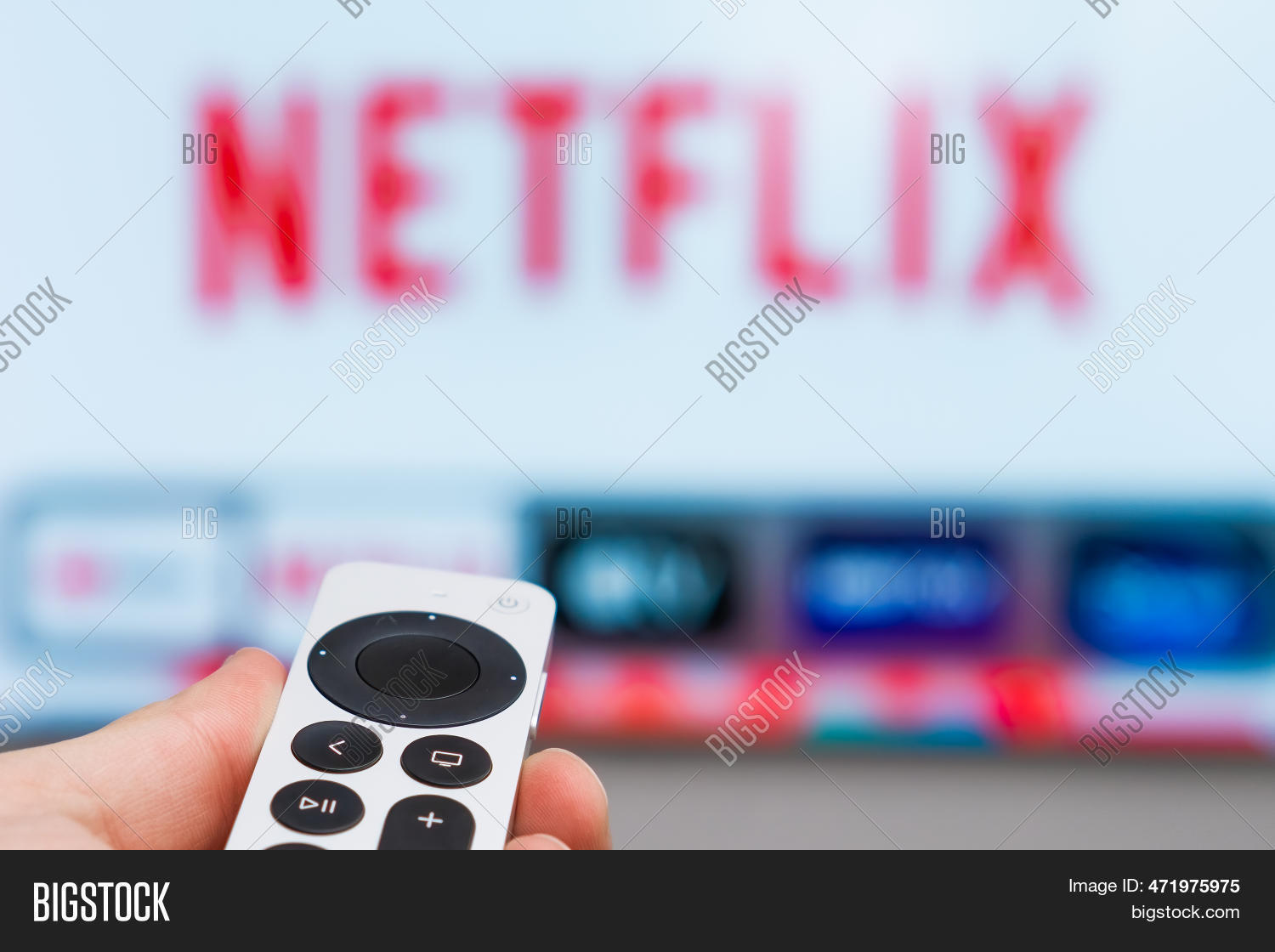 Netflix On Apple Tv Image & Photo (Free Trial) | Bigstock
