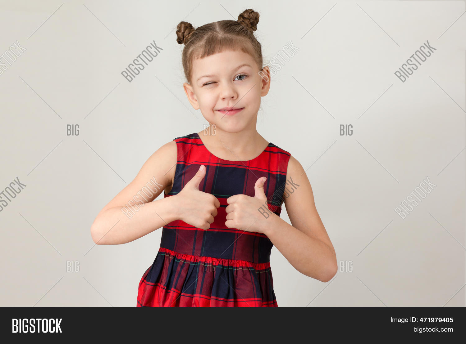 Cute Winking Child Image & Photo (Free Trial) | Bigstock