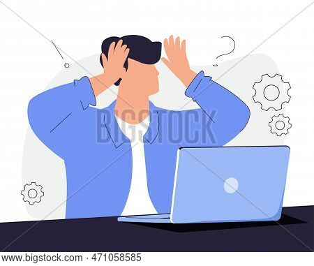 Software Problems Vector & Photo (Free Trial) | Bigstock