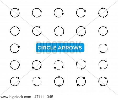 Arrows Icons Set. Vector & Photo (Free Trial) | Bigstock