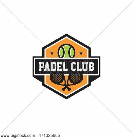 Padell Badge Logo Vector & Photo (Free Trial) | Bigstock