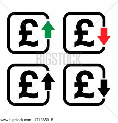 Set Cost Symbol Pound Vector & Photo (Free Trial) | Bigstock