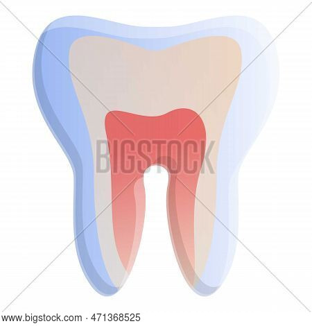 Tooth Pulp Icon. Image & Photo (Free Trial) | Bigstock