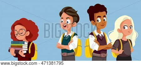 Mean School Kids Vector & Photo (Free Trial) | Bigstock